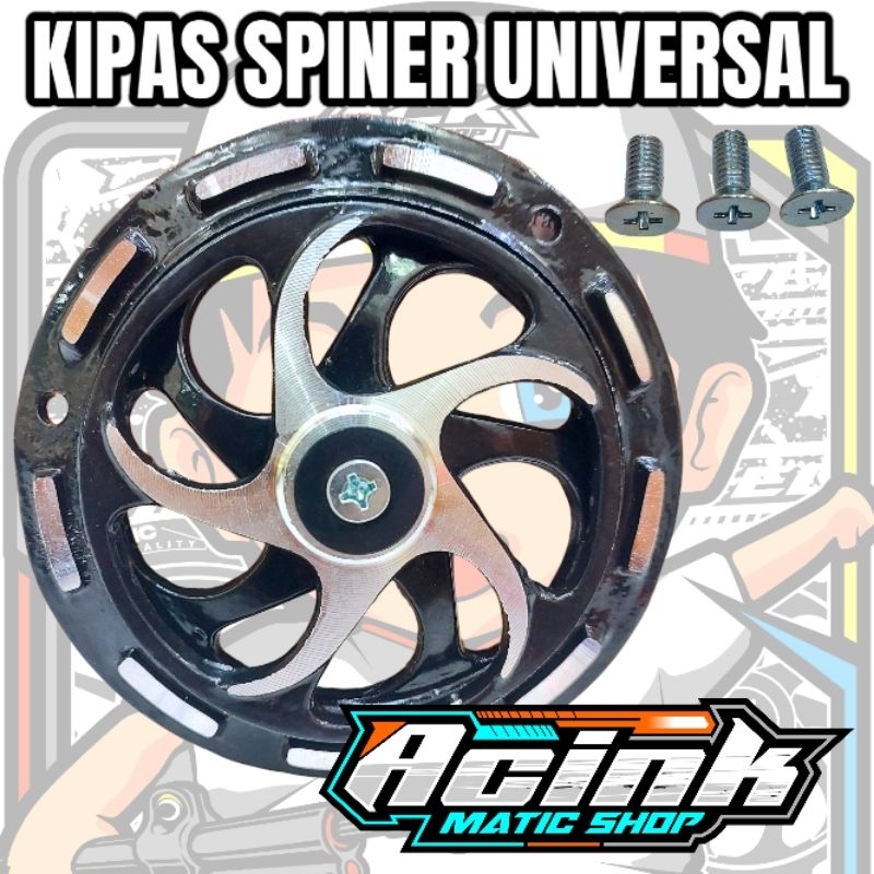 Jual COVER SPINER SPINNER PUTAR KIPAS / RADIATOR UNIVERSAL SEMUA MOTOR ...
