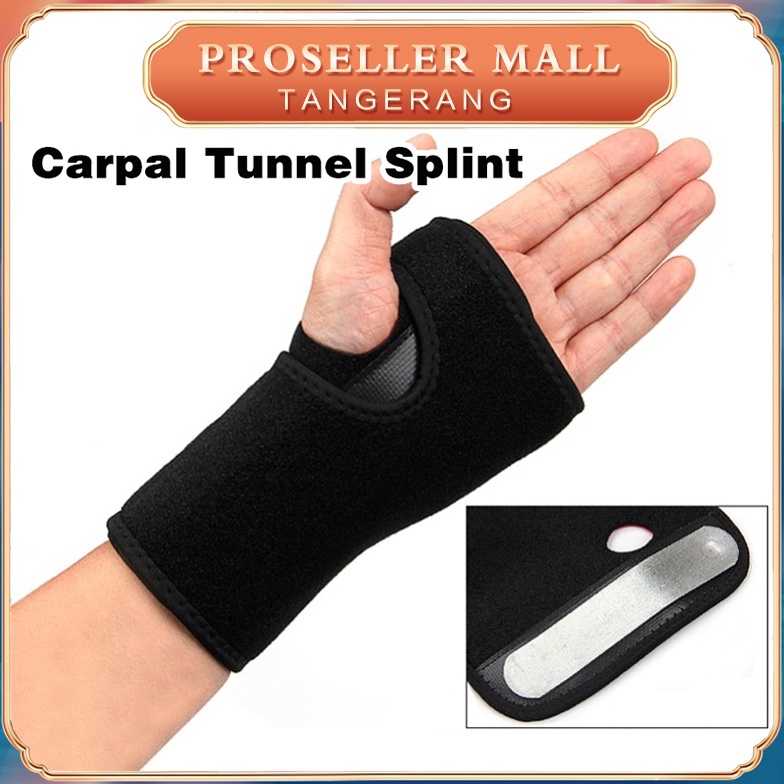 Jual KODE O56P Deker Pergelangan Tangan CTS Carpal Tunnel Splint Wrist ...