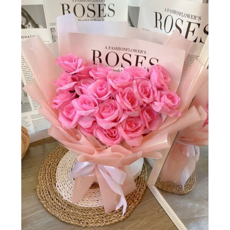 Jual buket bunga artificial bouquet bucket bunga bunga wisuda ...