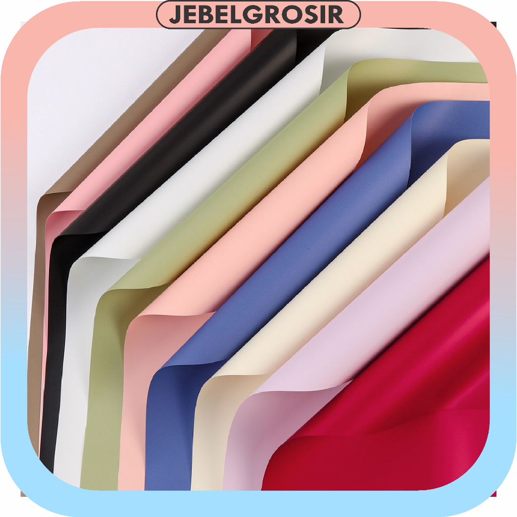 Jual Kertas Buket Bunga Polos Solid Flower Wrapping Full Color ...