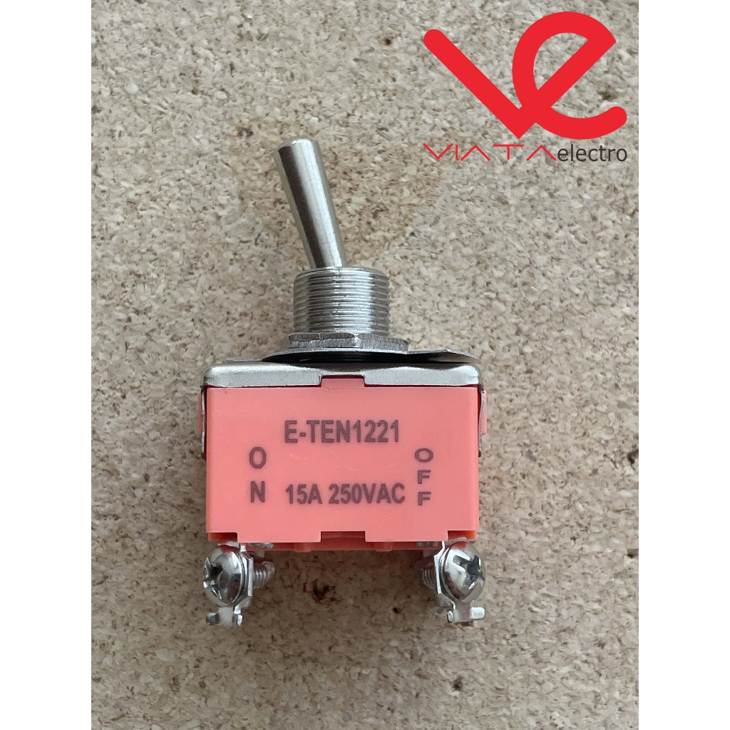 Jual SWITCH TOGGLE E-TEN 1221 4 PIN ON OFF 15A 250VAC SAKLAR TOGGLE ...