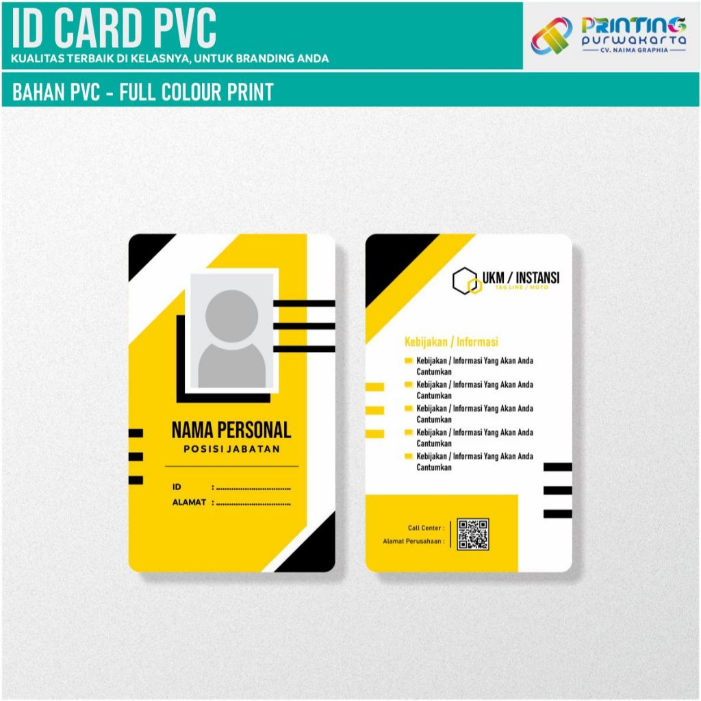 Jual ID CARD PVC | Shopee Indonesia