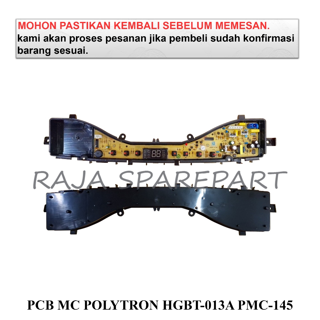 Jual PMC-145 PCB/Panel/Modul Mesin Cuci Polytron ZEROMATIC (PAW 70517, 80517, 90517) PCB MESIN ...