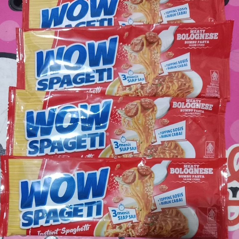 Jual instant spaghetti WOW SPAGETI dari mayora | Shopee Indonesia