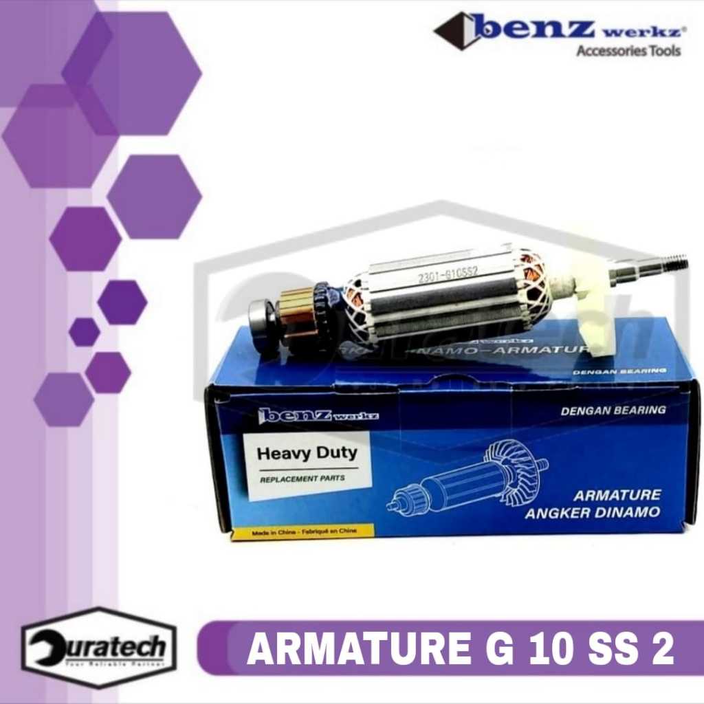 Jual Benz Werkz Armature Untuk G 10 SS 2 Angker Dinamo Mesin Gerinda ...
