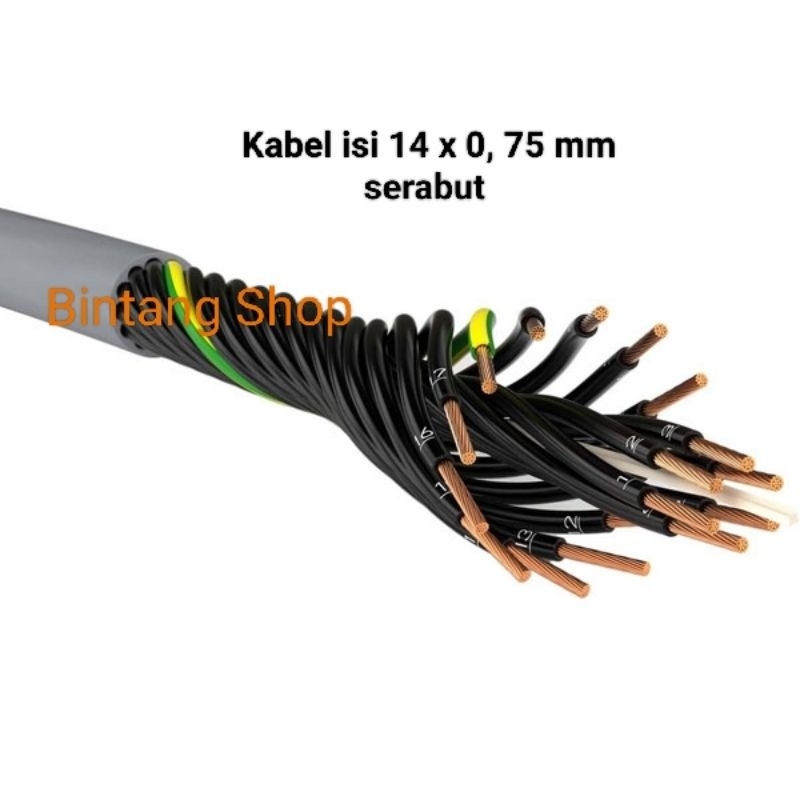Jual kabel isi 16 x 0,75mm serabut tembaga per meter | Shopee Indonesia
