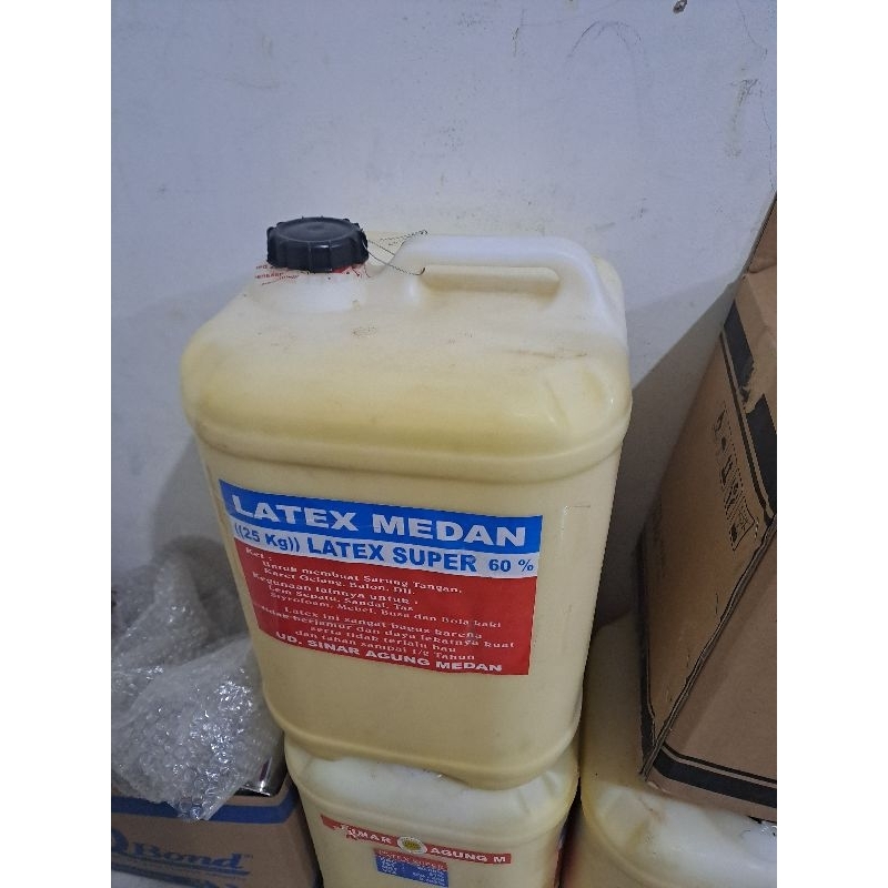 Jual LEM LATEX / LEM BUSA KARET / LEM LETEX 25 KG | Shopee Indonesia