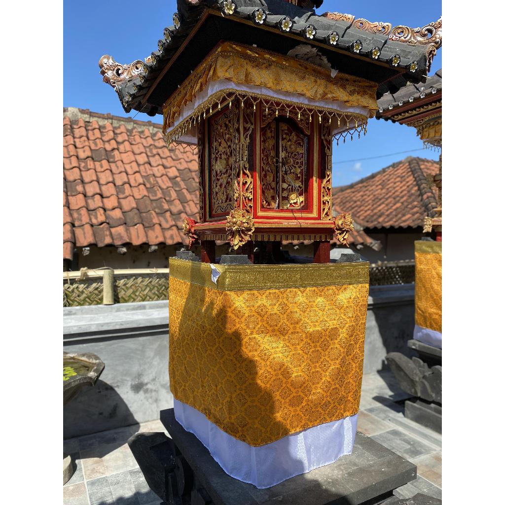 Jual WASTRA PELINGGIH KAIN AKRILIK LAPIS SATIN KEMBANG | Shopee Indonesia