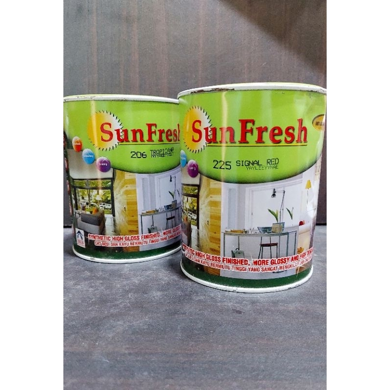 Jual [READY] SUNFRESH CAT KAYU & BESI 0.8lt | Shopee Indonesia
