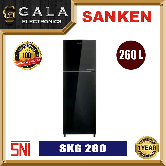 Jual Lemari Es - Kulkas Sanken SKG 280 Jumbo (2 Pintu) | Shopee Indonesia