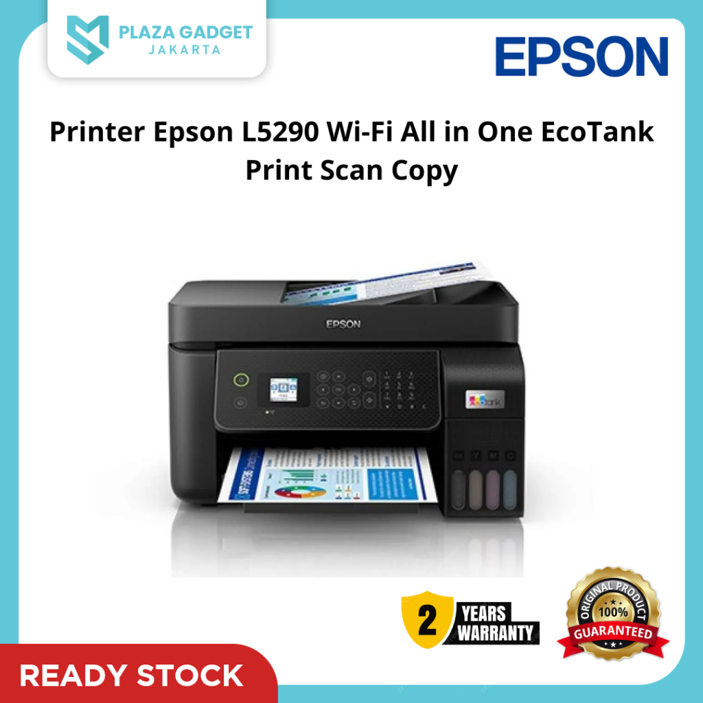 Jual Printer Epson L5290 Wi-Fi All in One EcoTank Print Scan Copy ...