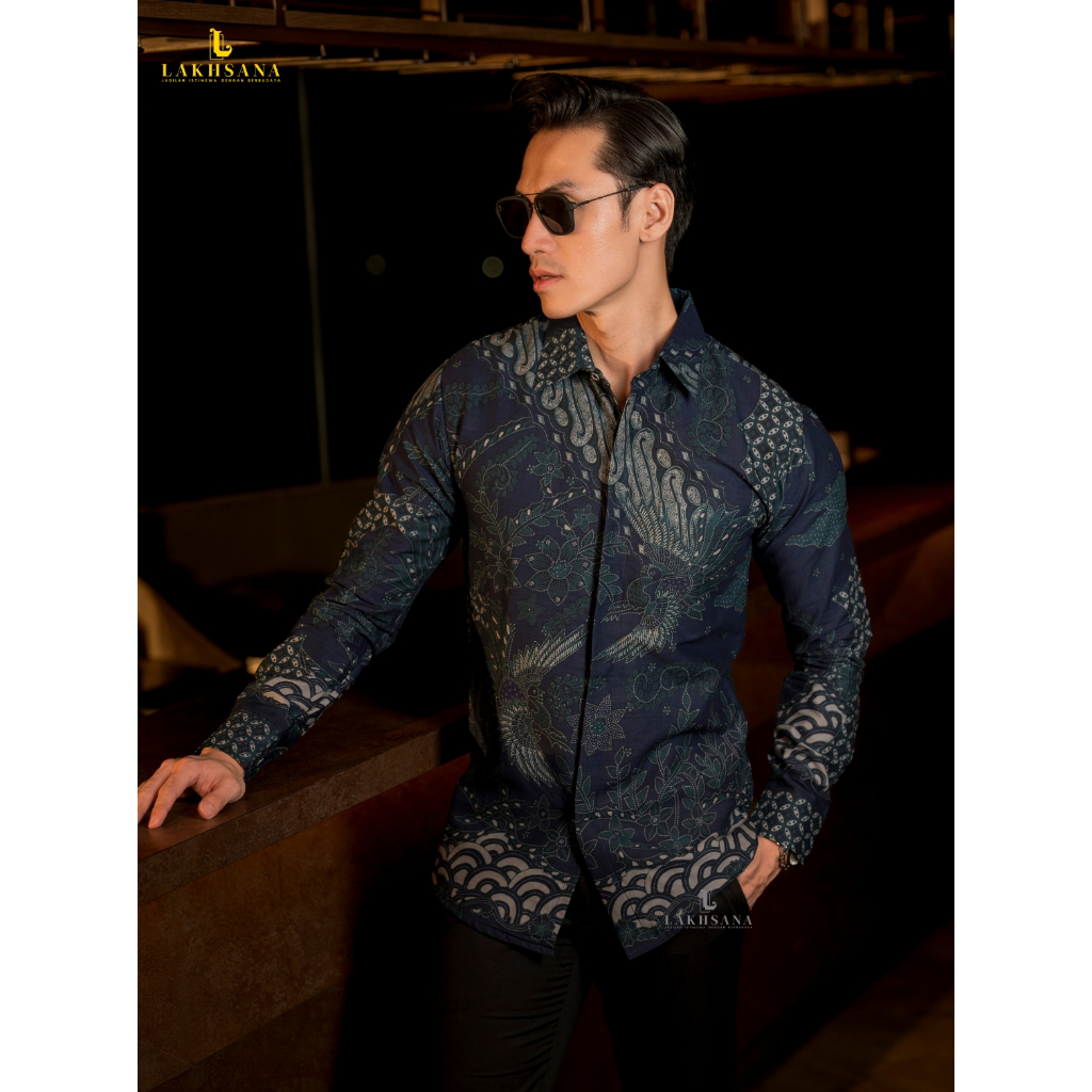 Jual Lakhsana Batik Raga - Kemeja Batik Premium Slimfit Lengan Panjang ...