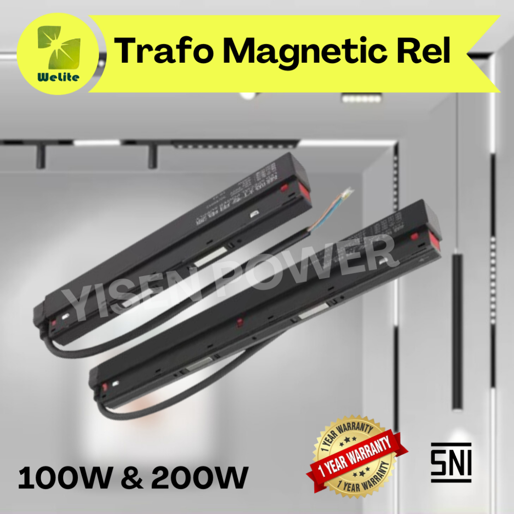 Jual Trafo Rel Track Magnetic Lamp Adaptor Driver Untuk Lampu Magnetic ...