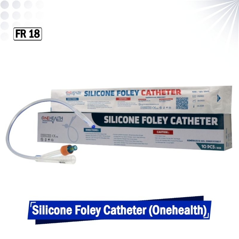 Jual Foley Catheter Urine Silicone 2 Way OneHealth Selang Kateter ...