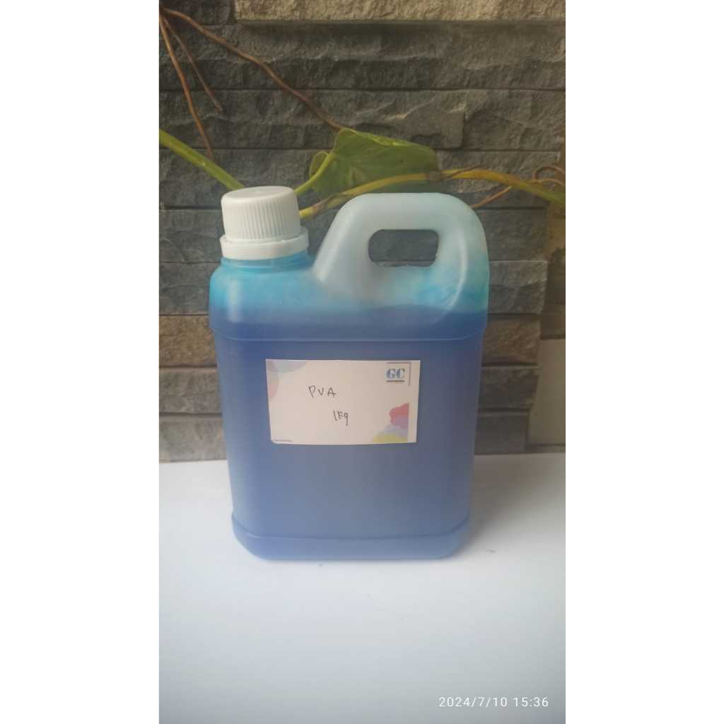 Jual PVA GLUE BLUE/PVA BIRU/LEM UNTUK anti lengket 1 KG | Shopee Indonesia