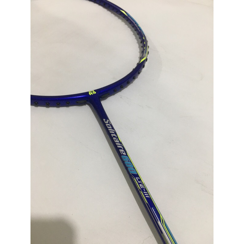 Jual RAKET SOLITAIRE 600LTE IIIRAINFORCE SPEED RAKET BADMINTON | Shopee ...