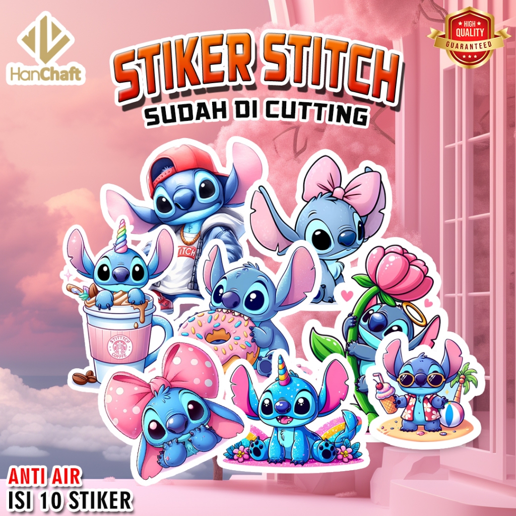 Jual STIKER AESTETHIC STITCH STIKER CASE DAN HP | Shopee Indonesia