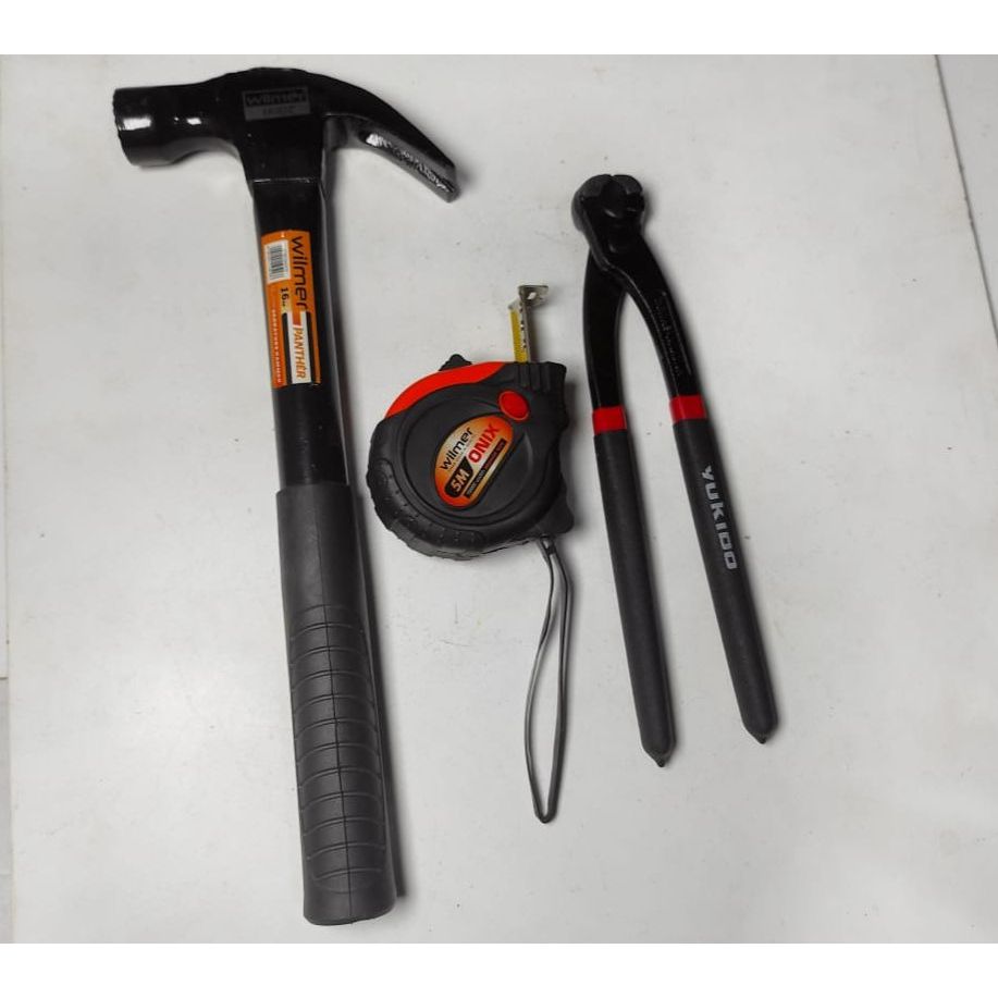 Jual GAS POL!!! SET PALU GAGANG BESI MAGNET 12 OZ & METERAN KARET 5 ...