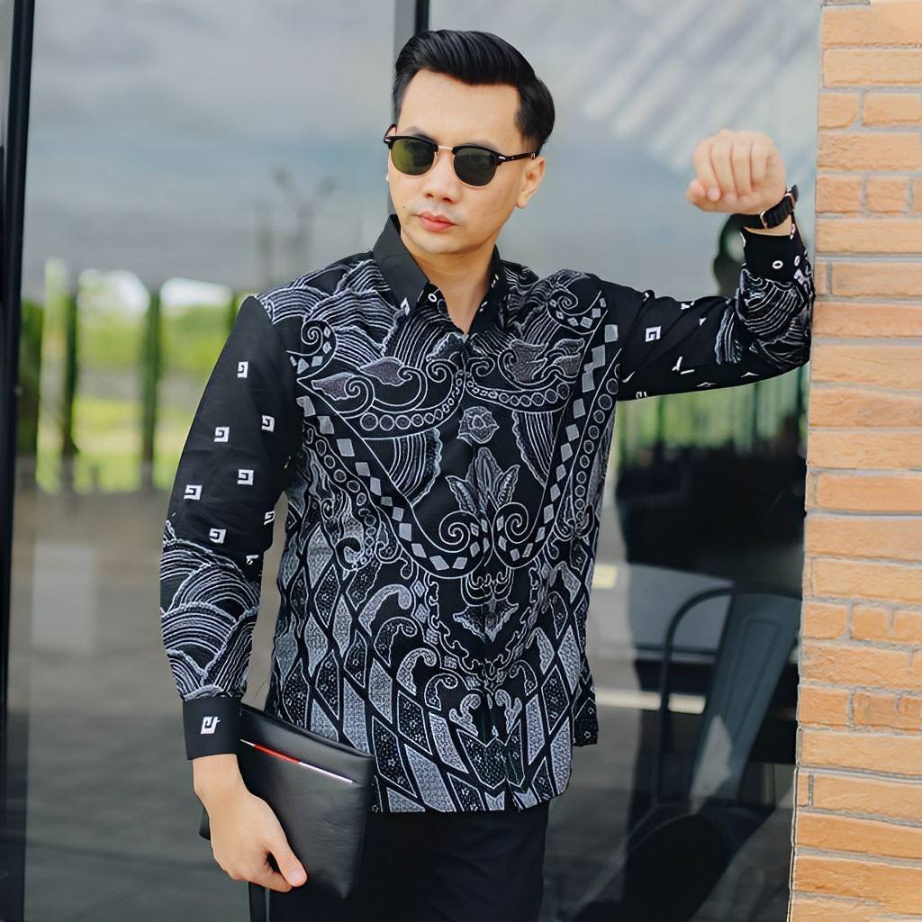 Jual Batikekinian - Kemeja Batik Pekalongan Lengan Panjang Size M L XL ...