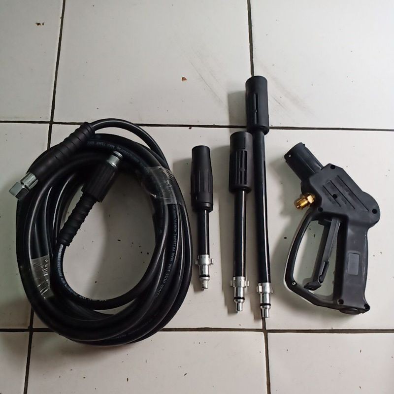 Jual paket selang jet cleaner 10m 15m 20m 25m +gun 3 in 1 bagus dan ...