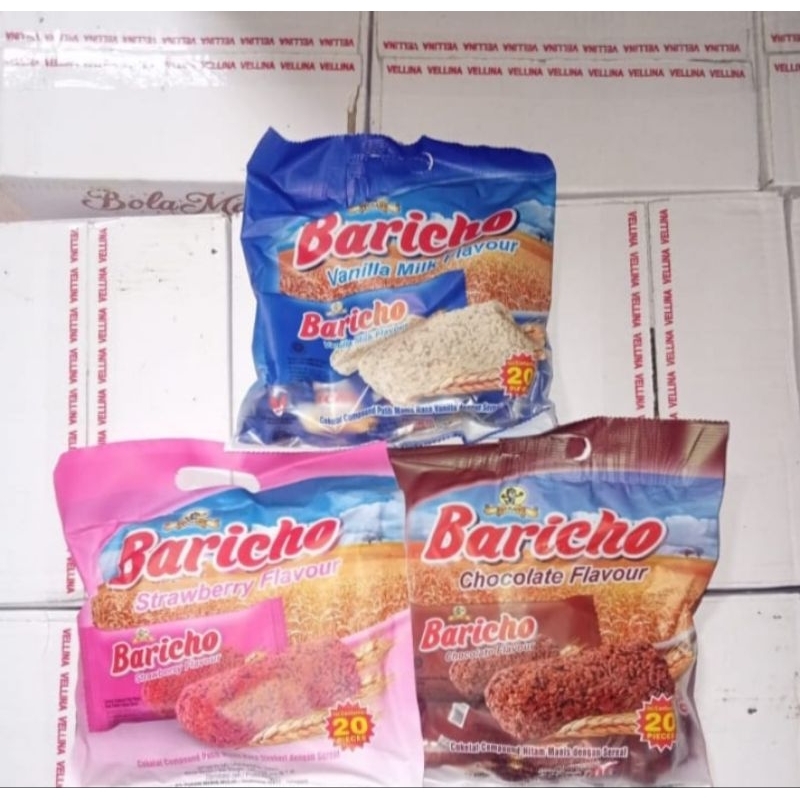 Jual Baricho cereal oat 3 Bag ( COKLAT 2 + VANILA 1) STRW habis ya ...
