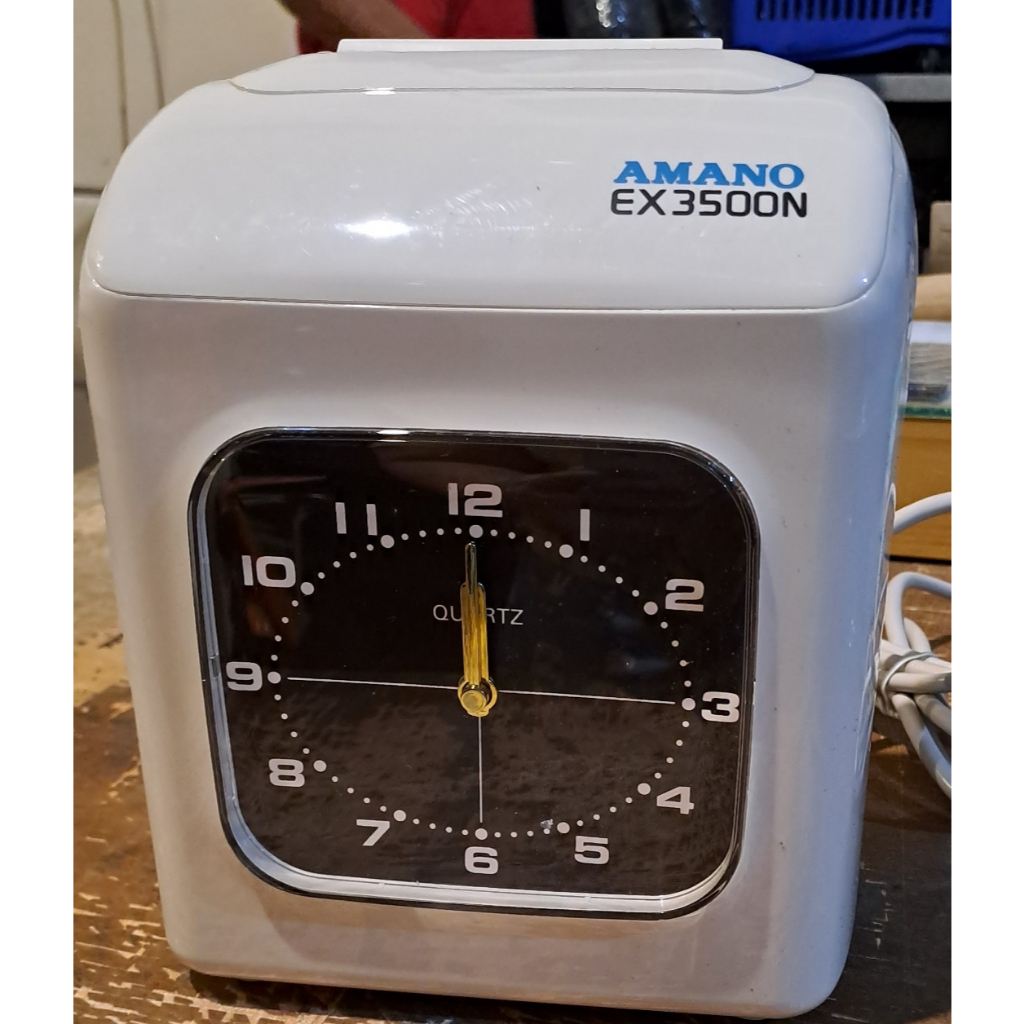 Jual Amano EX3500N - mesin absensi kartu / absen check clock kantor ...