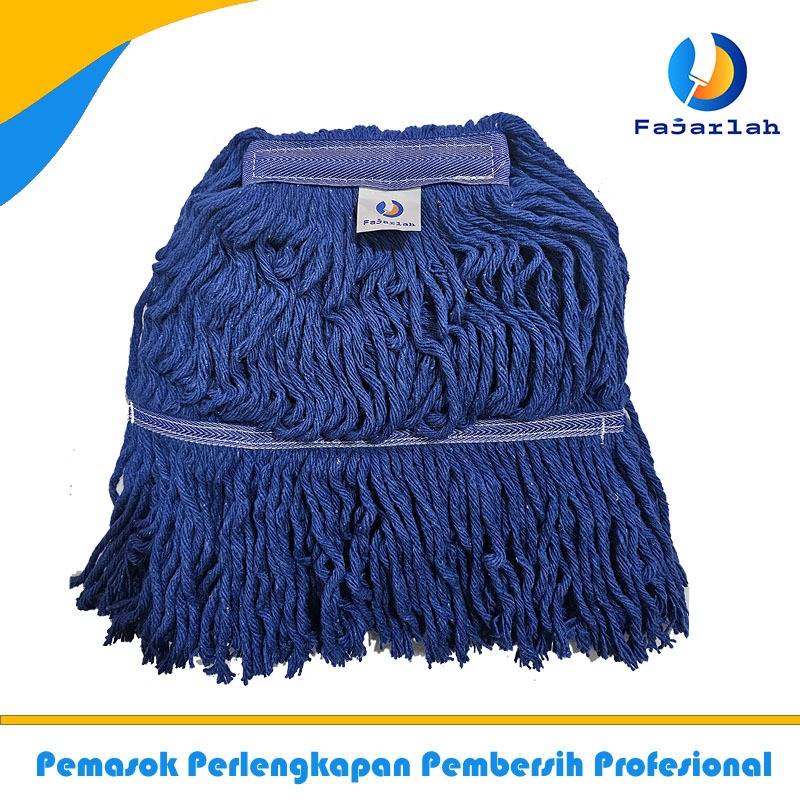 Jual FAJARLAH Refill pel sumbu cotton kain pel katun mop jepit paket ...