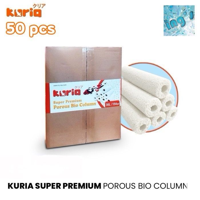 Jual Kuria Media Bakteri 50 pcs Porous Bio Column | Shopee Indonesia