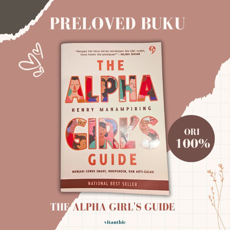 Jual BUKU ALPHA GIRLS GUIDE [PRELOVED] | Shopee Indonesia