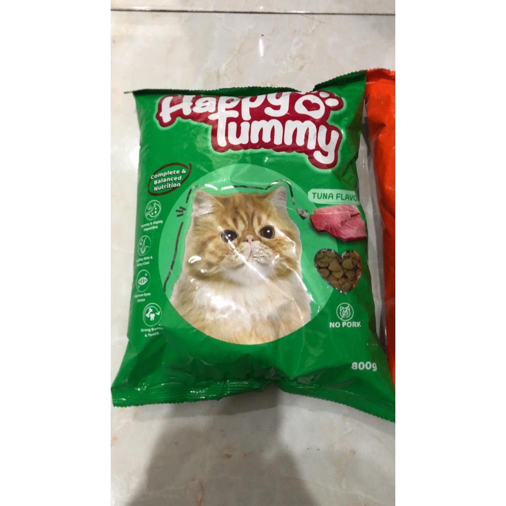 Jual Catfood Makanan kucing Happy Tummy 800 gram | Shopee Indonesia