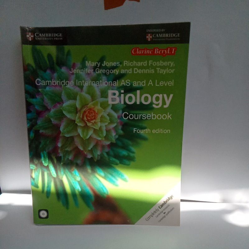 Jual Cambridge internasional As dan A level biology coursebook fourth ...