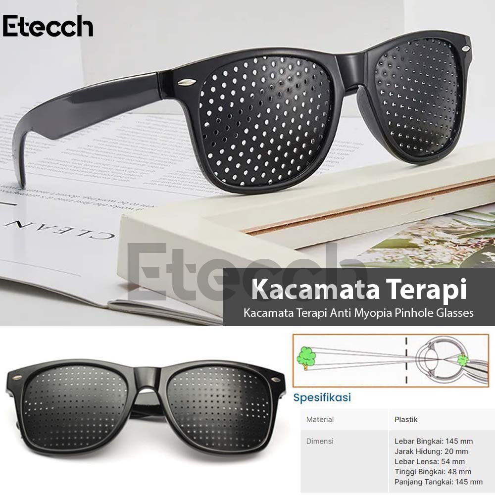 Jual Kacamata Terapi Anti Myopia Pinhole Glasses | Shopee Indonesia