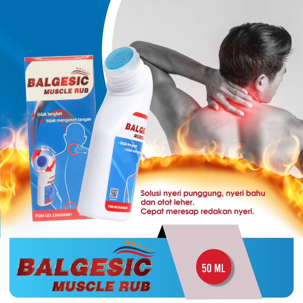 Jual Balgesic Muscle Rub 50 ml | Shopee Indonesia