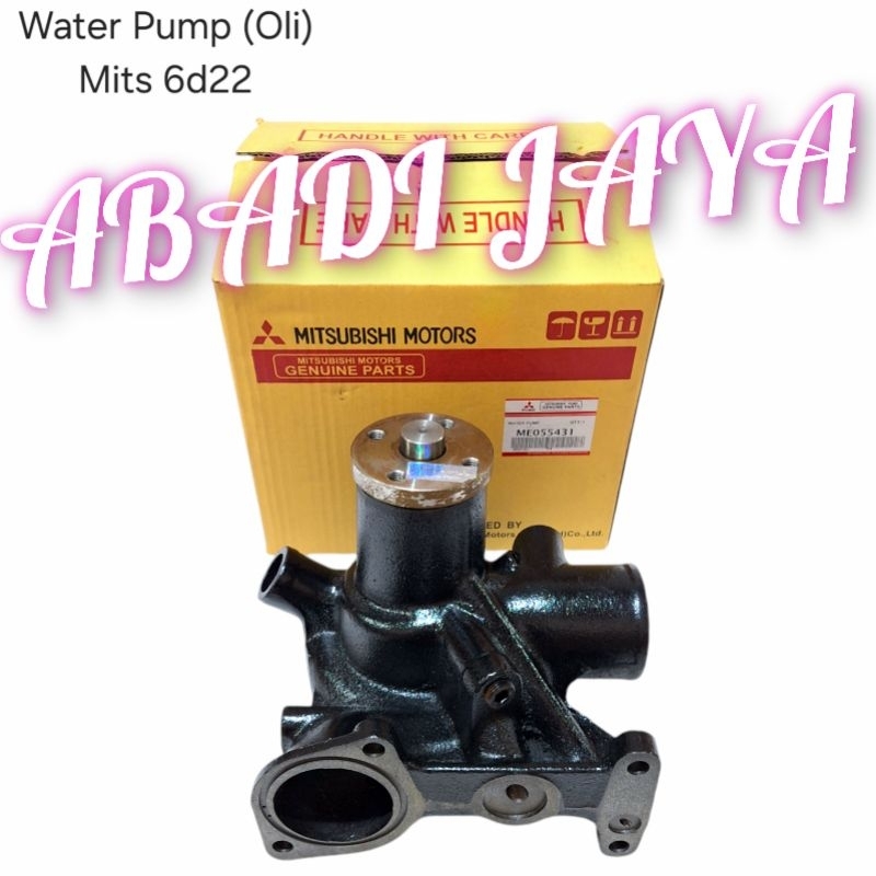 Jual WATER PUMP POMPA AIR MITSUBISHI FUSO 6D22 OLI ORIGINAL | Shopee ...