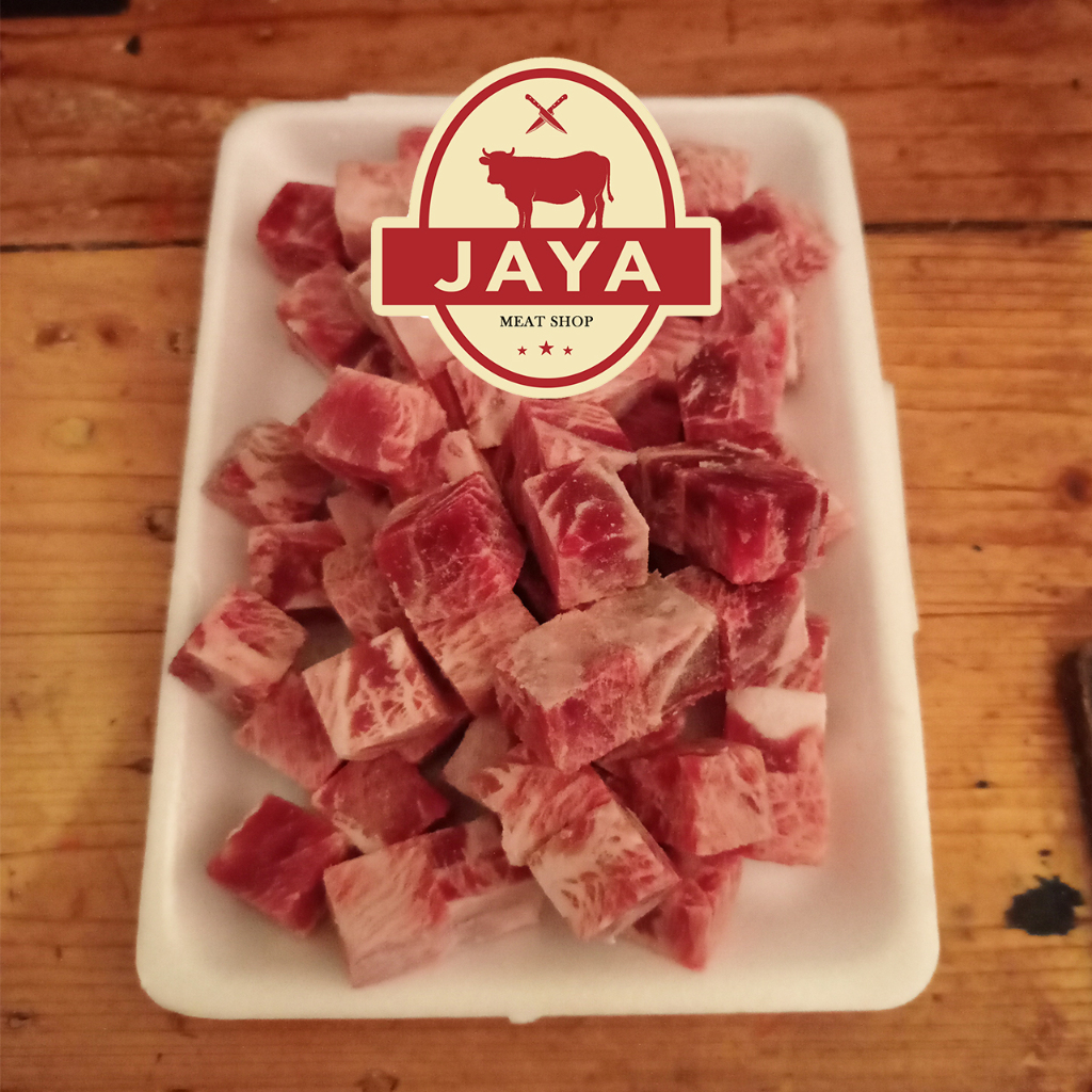 Jual Beef Wagyu Saikoro Meltique / Saikoro Meltique 1kg / Daging Sapi ...