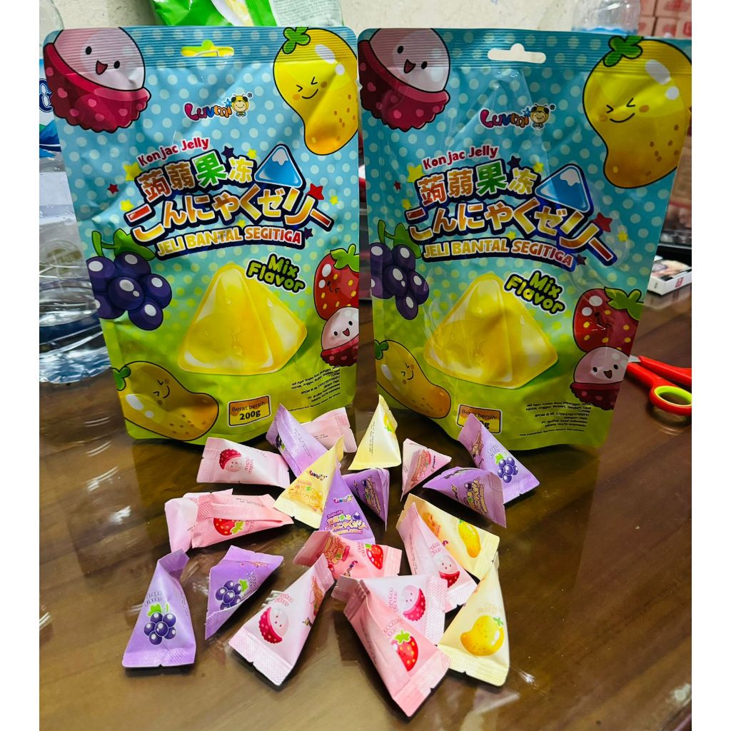 Jual Permen Jelly Segitiga By Luvmi | Jelly Bantal Candy Aneka Rasa ...