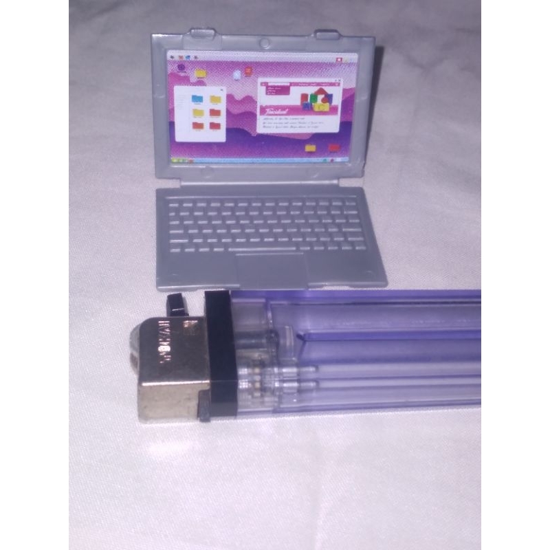 Jual barbie original mattel 1/6 miniatur laptop | Shopee Indonesia