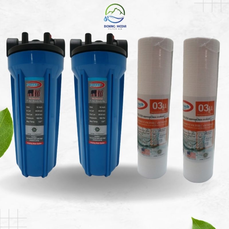 Jual PAKET FILTER AIR / FILTER AIR SUMUR / PAKET HOUSING 10 INCHI ...
