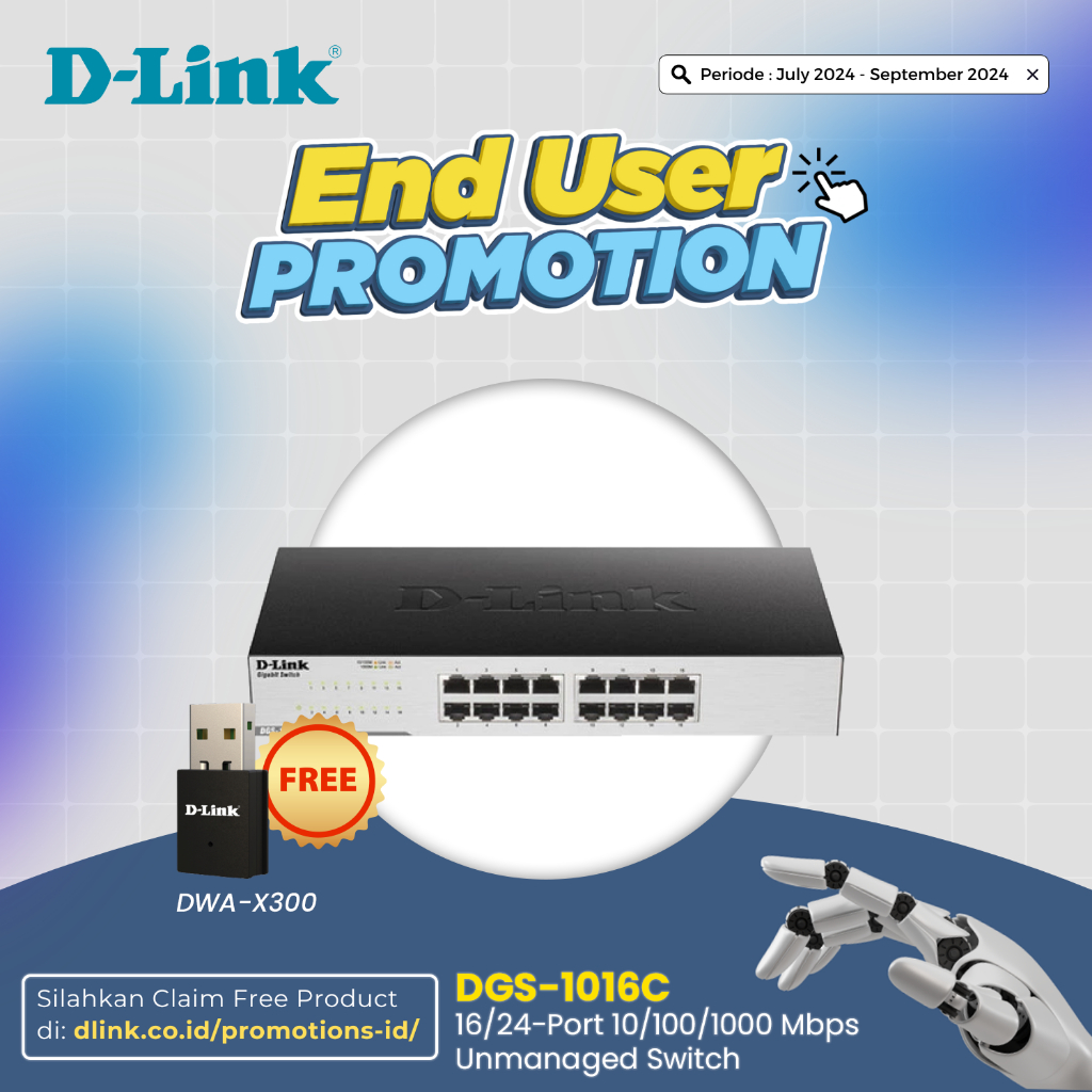 Jual DGS1016C Dlink Switch 16 port Gigabit DGS-1016C | Shopee Indonesia