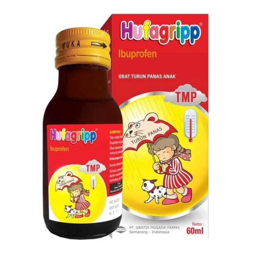Jual Hufagrip Batuk Pilek | Flu Batuk | Pilek | Demam - 60 Ml | Shopee ...