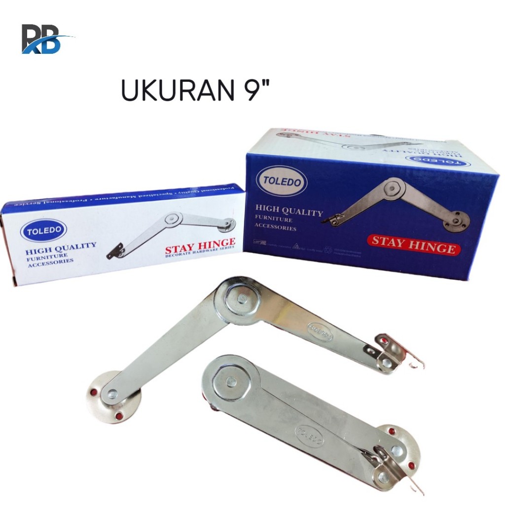 Jual ENGSEL SALON 9" TOLEDO / ENGSEL PENAHAN JENDELA / ENGSEL LIPAT ...