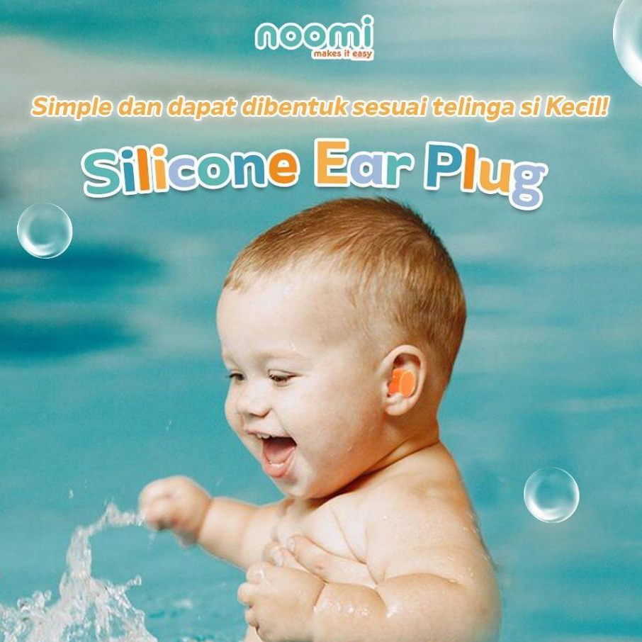 Jual Noomi - Earplug Silicone | Pelindung Telinga Anak Silikon ...