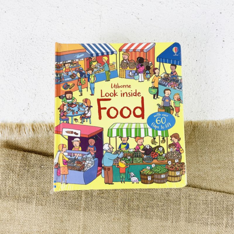 Jual Usborne - Look Inside Food BB | Shopee Indonesia