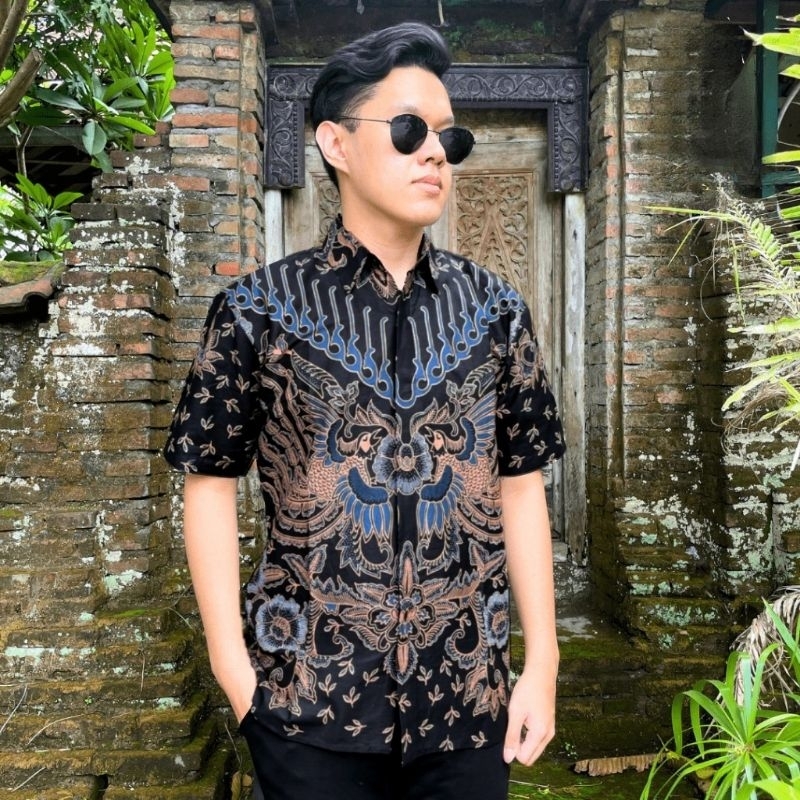 Jual PROMO KEMEJA BATIK LENGAN PENDEK MASA KINI TERMURAH DAN TERBARU EXCLUSIVE M L XL XXL XXXL ...