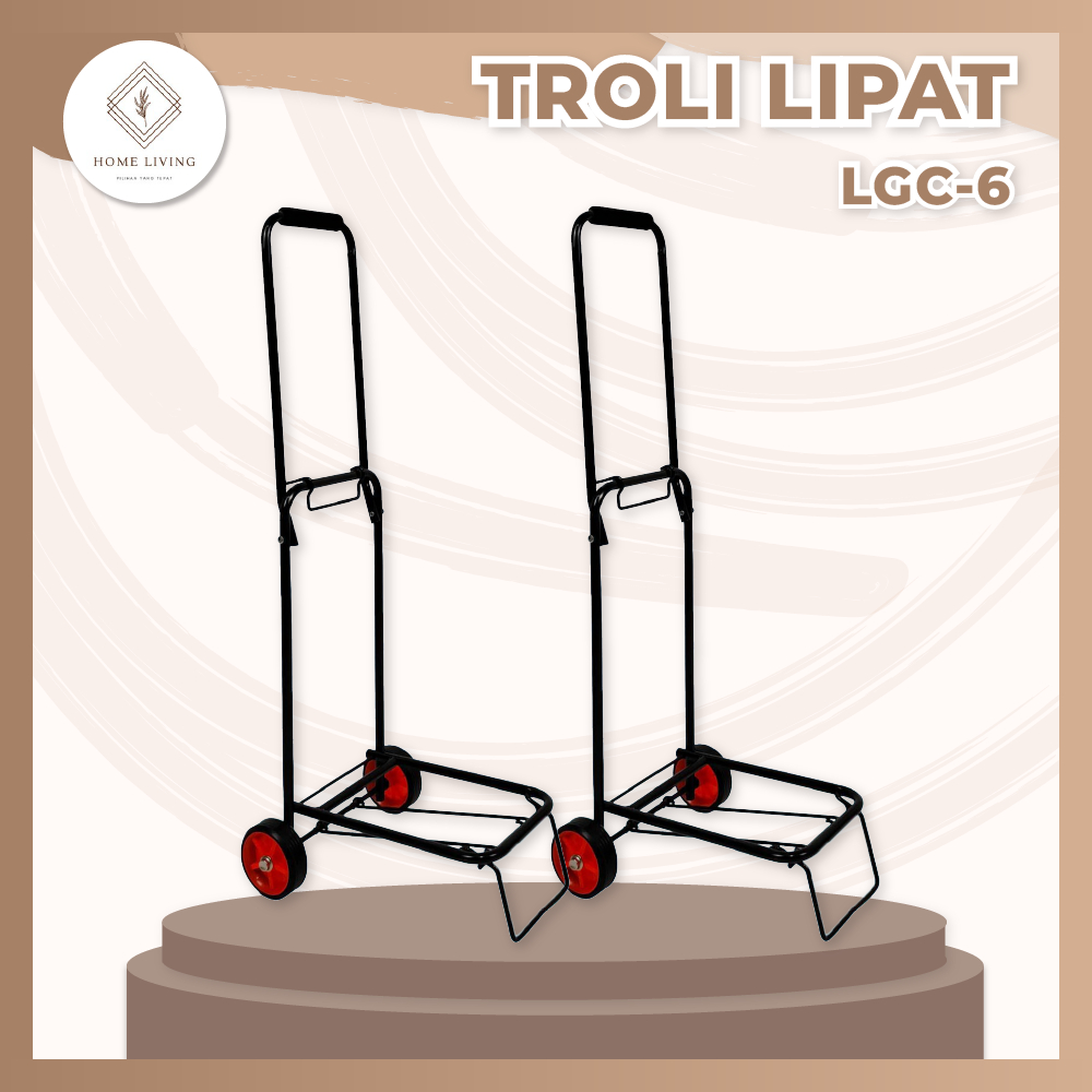 Jual Troli Lipat Serbaguna Troli Barang Galon Gas Koper / Trolley Besi ...