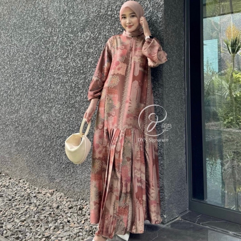 Jual DYN Clothing Arula Dress Part 3 | Gamis Wanita Busui Friendly ...
