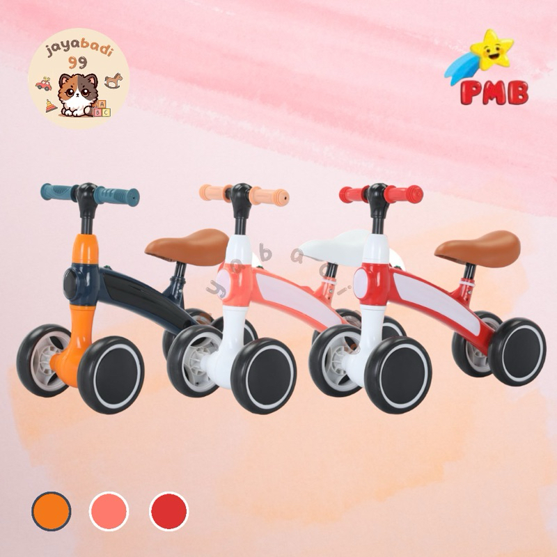 Jual sepeda anak mainan ride on iora PMB TM11 mainan anak sepeda dorong ...