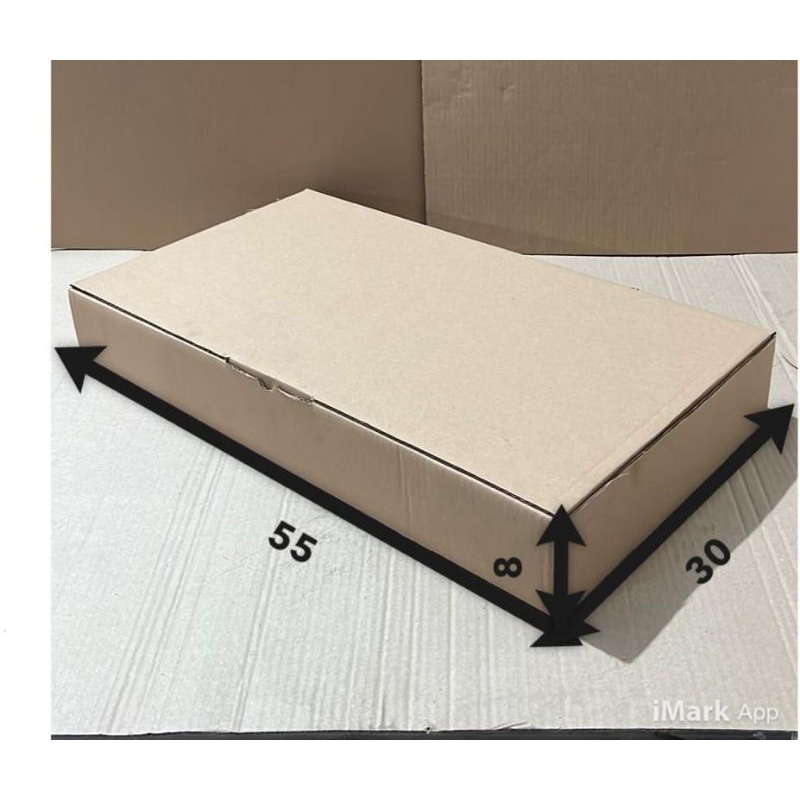 Jual Kardus Box Polos Baru Packing ukuran 55x30x8 cm | Shopee Indonesia