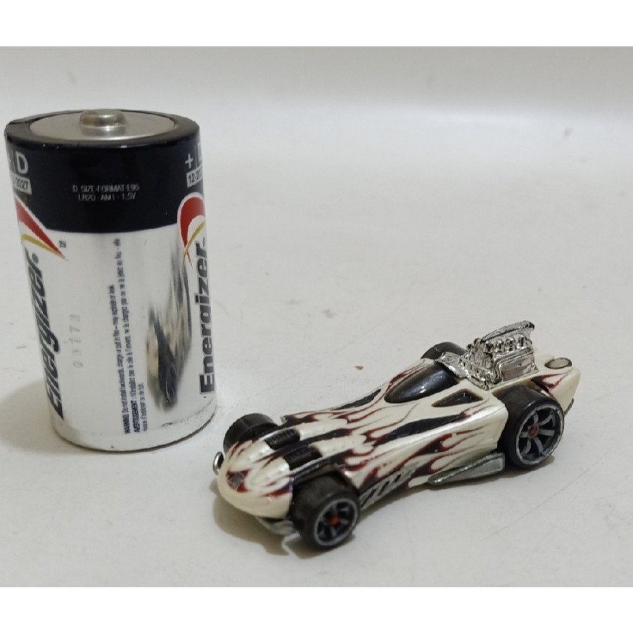Jual diecast hotwheels acceleracers power bomb first edition white rare ...
