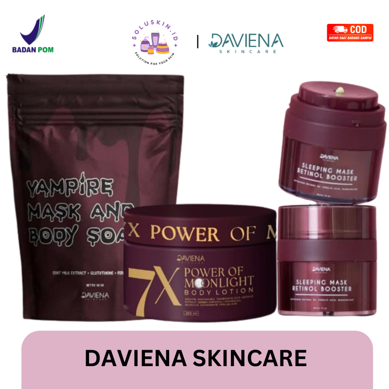 Jual [READY] DAVIENA BODY LOTION POWER MOONLIGHT DAVIENASKINCARE 7x ...